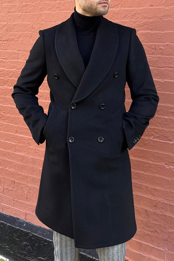 Black Turtleneck Knit - Acustom Apparel