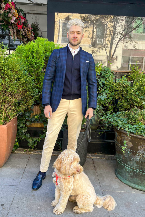 Buffalo Check Blazer - Acustom Apparel
